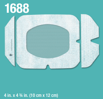 3M 1688 Tegaderm IV Advanced Transparent Dressing | 4 x 4-3/4 | Vitality Medical