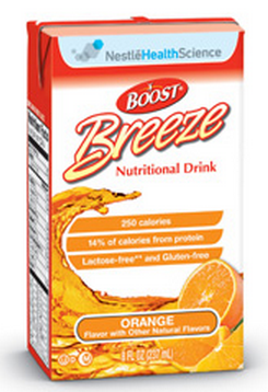 Boost Breeze Nutrional Drinks, 8 oz - Peach, Orange, Wild Berry ...