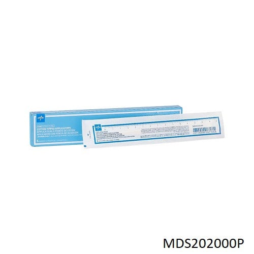 MedLine Cotton Tipped Applicators (Sterile), Plastic or Wood | Vitality ...