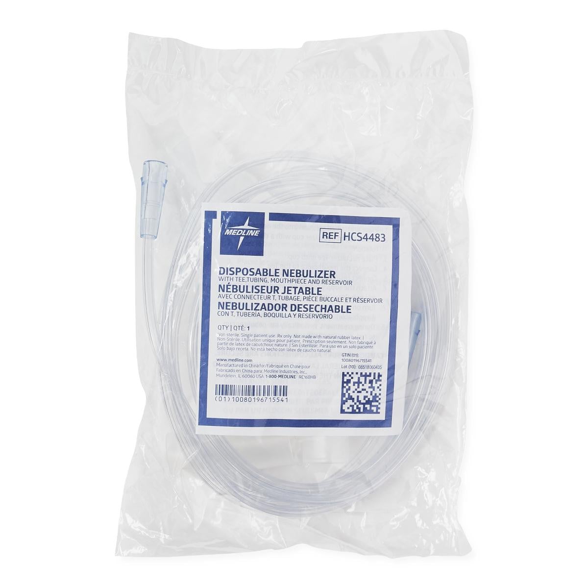 MedLine Disposable Handheld Nebulizer Kits - HCS4482, HCS4483 ...