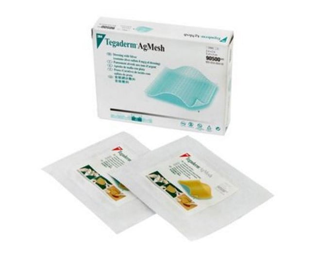 3M 90500 Tegaderm Alginate Ag Mesh Dressing | 2 x 2 Inch |Vitality Medical