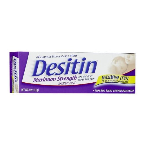 Maximum Strength Ointment, Diaper Rash Cream, Desitin 10074300000715 ...