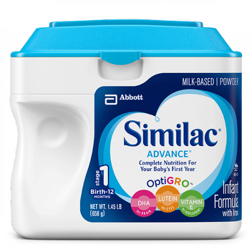 Similac Advance Complete Infant Formula with OptiGrow | Abbott 53359, 55957
