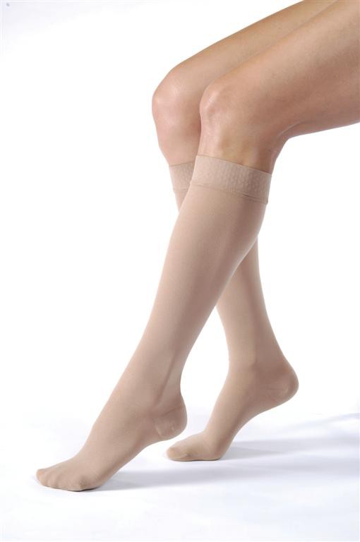 Jobst Relief Thigh High Compression Stockings With Silicone Top Band