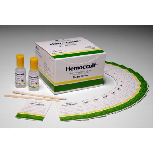 Hemoccult Single Slides Rapid Diagnostic Test Kit - Hemocue 60151A ...