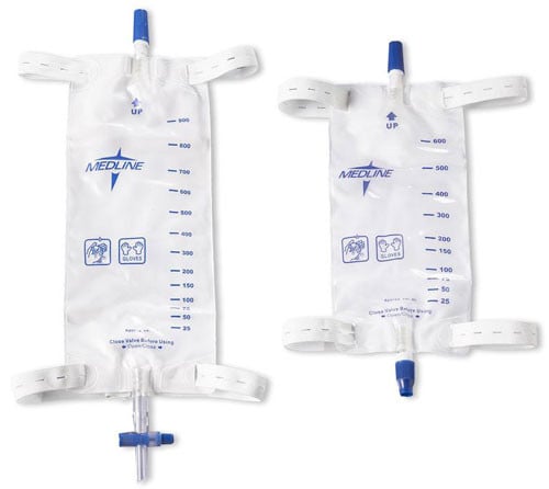 Medline Leg Bags | DYND12574, DYND12574H, DYND12578, DYND12578H, DYND12588