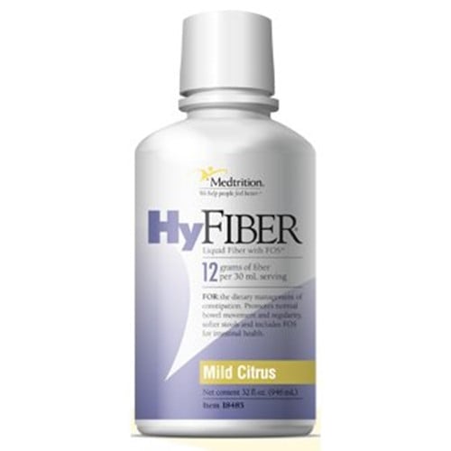 Medtrition HyFIBER Liquid Fiber w/FOS Citrus, 32 oz - 18485 | Vitality ...
