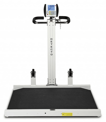 Detecto 6550 Folding Portable Wheelchair Scale - Detecto 6550 ...