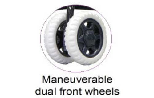 VersaCart Folding Utility Cart | 120lb Capacity | Navy, Red | Vitality ...