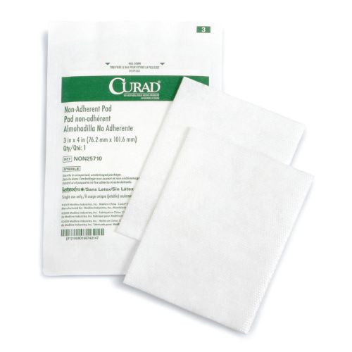 Curad Sterile Non-Adherent Pad - MedLine NON25700H, NON25710Z ...