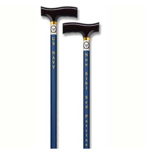 Patriotic Walking Cane - Air Force, Army, Navy, Coast Guard, Marine