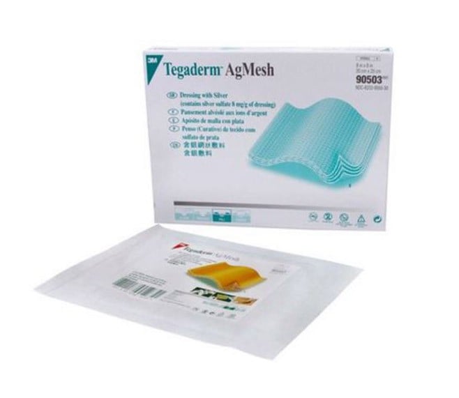 3M 90503 Tegaderm Alginate Ag Mesh Dressing | 8 x 8 Inch | Vitality Medical