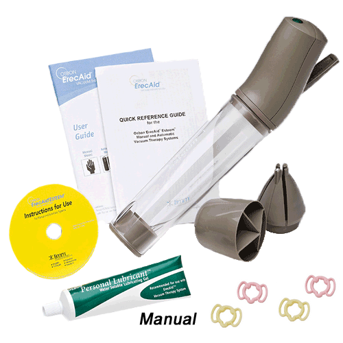 Osbon ErecAid Esteem Penis Pump, Manual or Battery Operated Vacuum ED ...