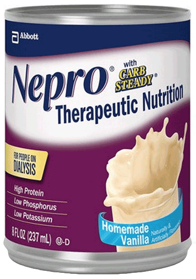 Abbott Nepro Carb Steady Therapeutic Nutrition - Pecan, Berry, Vanilla ...