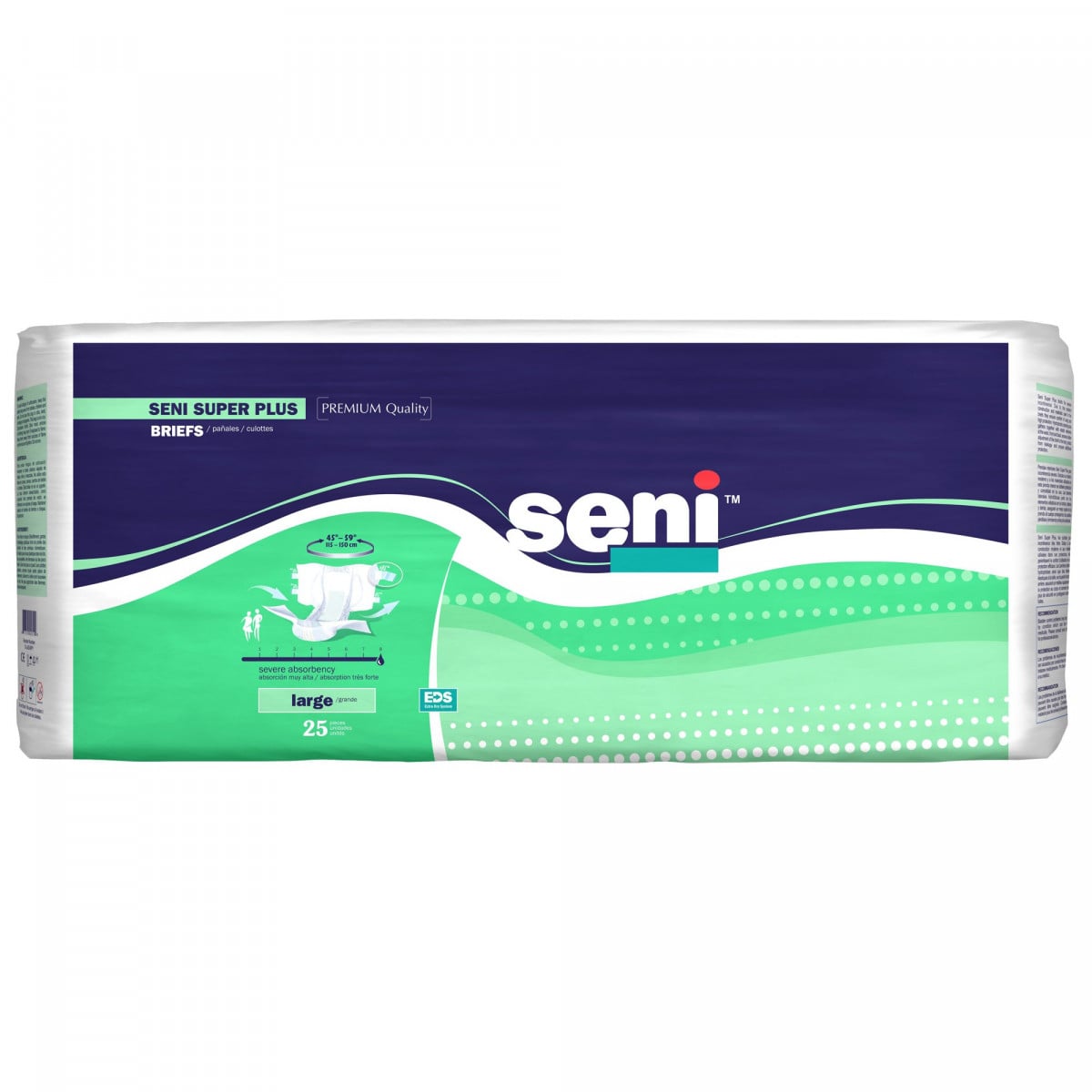 Seni Super Plus Briefs | Small, Medium, Regular, Large, XL | Vitality ...
