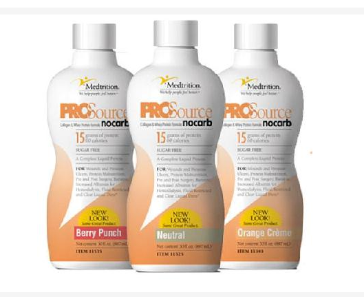 Medtrition ProSource NoCarb Liquid Protein Supplement - Berry, Orange ...