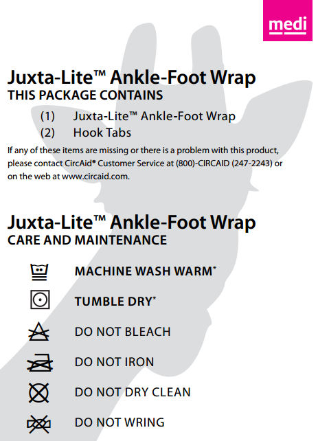 Mediven CircAid Juxta-Lite Ankle-Foot Wrap - Small & Medium | Vitality ...