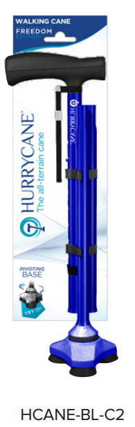 Hurrycane Freedom Edition All Terrain Lightweight Folding Walking Cane ...