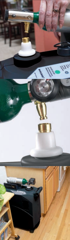 DeVilbiss IFill Personal Oxygen Tank Refill Station 535D DeVilbiss IFill Personal Oxygen Tank Refill Station 535D