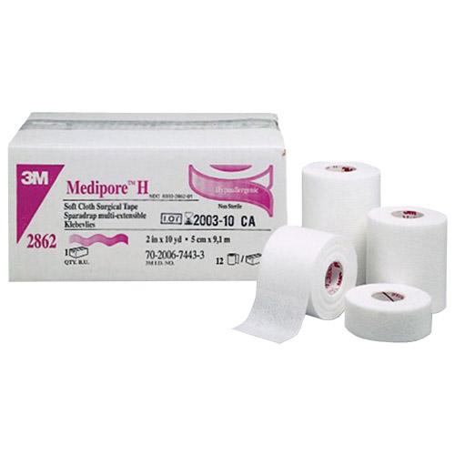 3M MEDIPORE H Soft Cloth Surgical Tape | 2862, 2864, 2863, 2861
