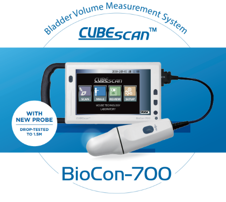 CUBEscan BioCon-700 Bladder Scanner & Accessories | Vitality Medical