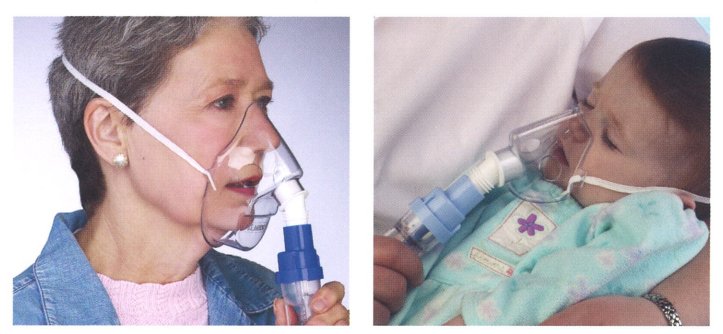 Respironics Sidestream Nebulizers, Disposable HS800, Reusable HS860 ...