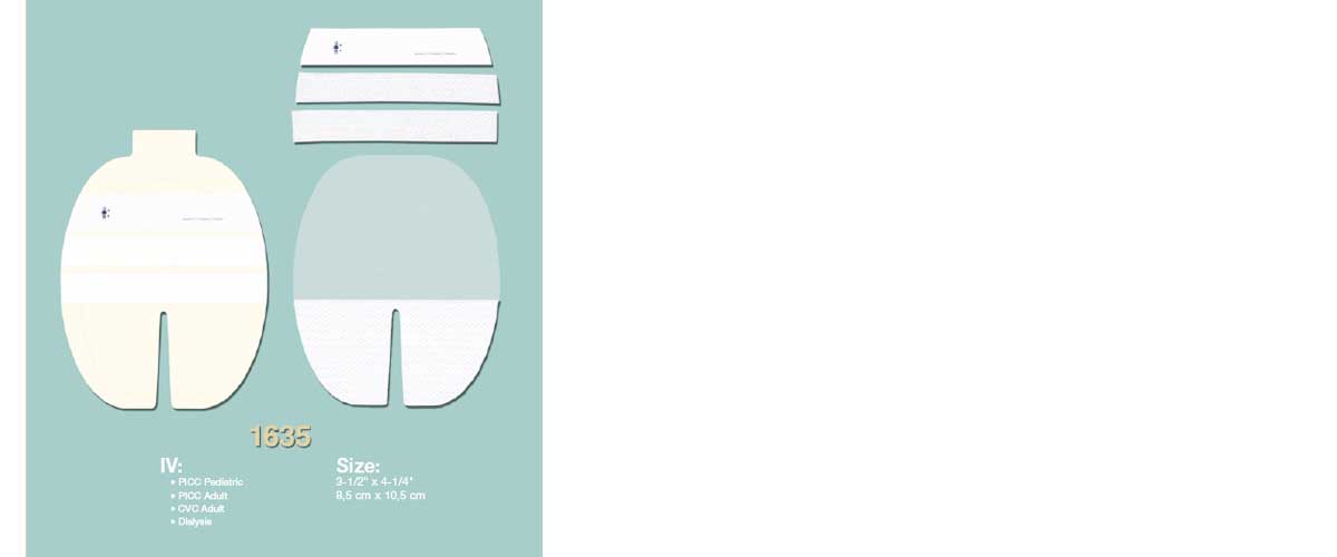 3M 1635 Tegaderm IV Transparent Dressing | 3-1/2 x 4-1/4 | Vitality Medical