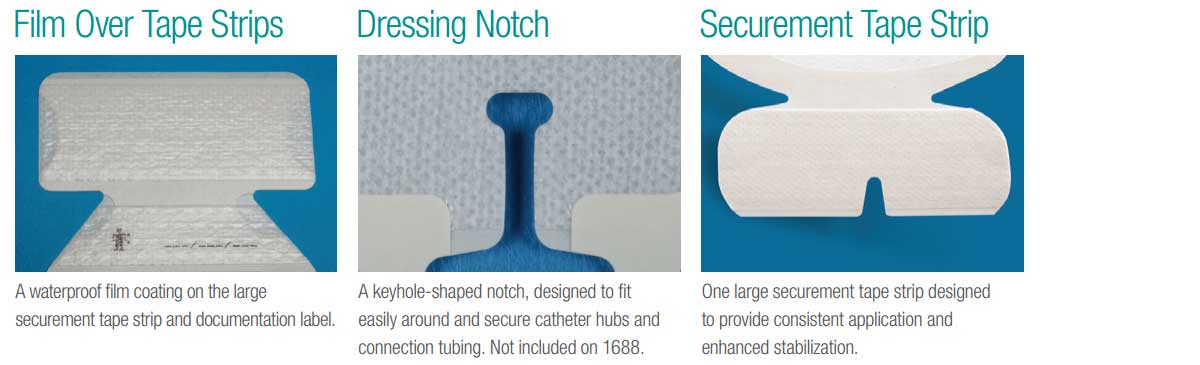 3M Tegaderm IV Advanced Securement Dressings | Vitality Medical